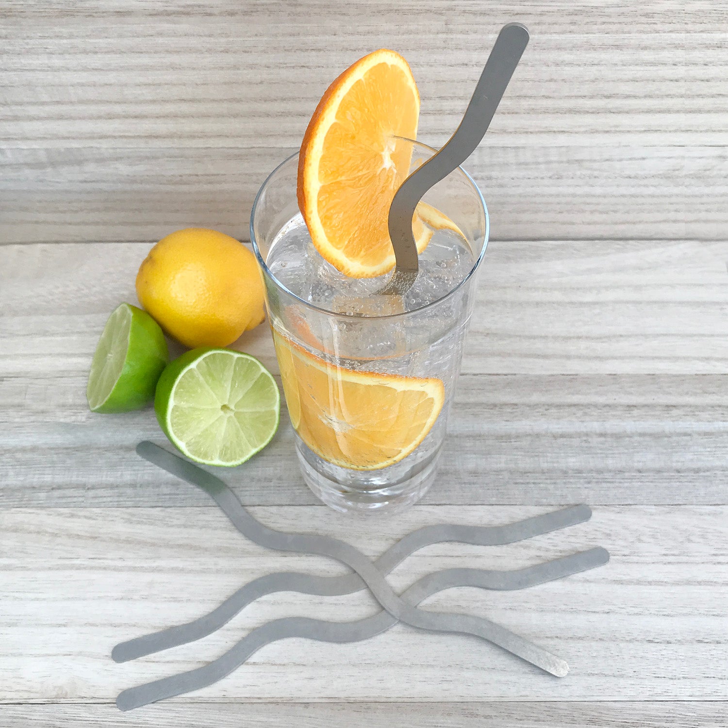 Squiggle Sticks - Drink Stir Sticks - Tall - Raw Rutes