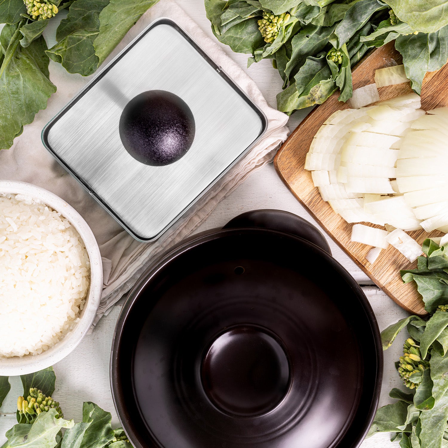 Raw Rutes USA MADE STAINLESS Ninja Tofu Press for Making Homemade Tofu